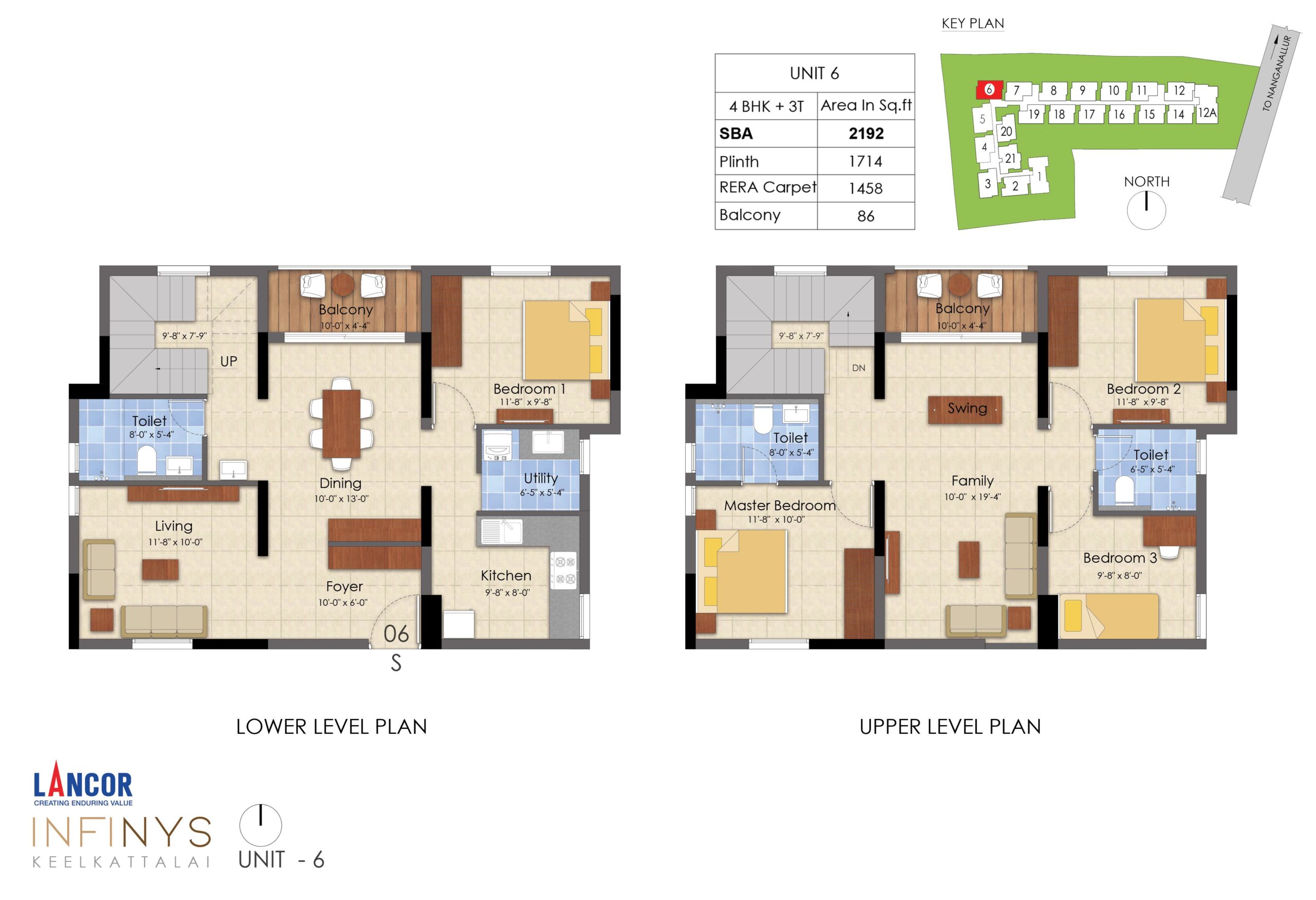 Lancor Infinys - South of நங்கநல்லூர் | Flats for sale in Keelkattalai ...