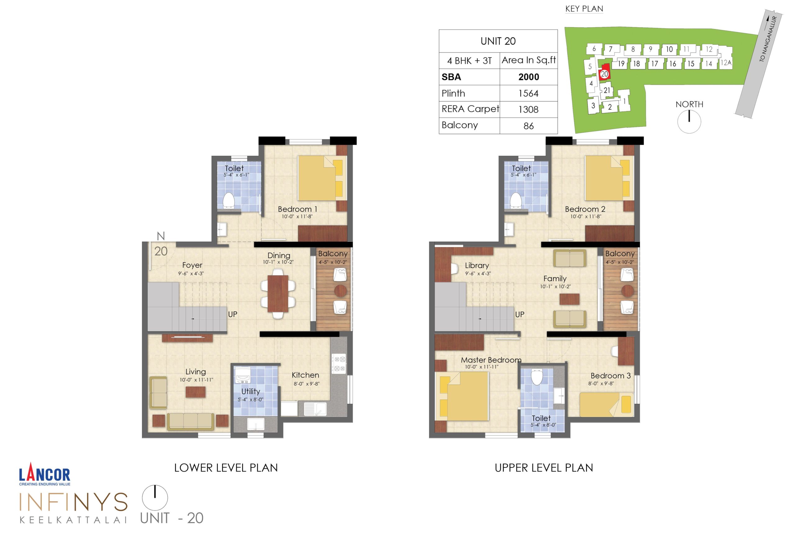 Lancor Infinys - South of நங்கநல்லூர் | Flats for sale in Keelkattalai ...